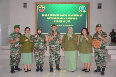 Danrem 022/PT Pimpin Acara Tradisi Korps Penerimaan Dan Tradisi Korps ...
